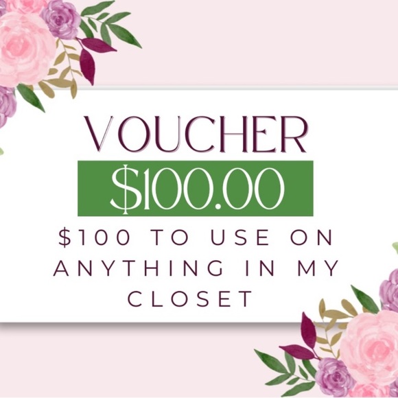 Other | One Voucher Valued At 10 For My Store | Poshmark